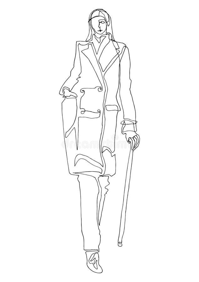 Mannequin Line Drawing Stock Illustrations – 906 Mannequin Line Drawing ...