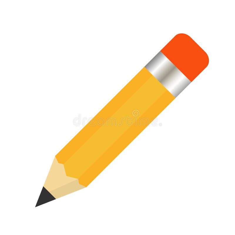 Pencil Icon White Background Stock Illustrations – 92,285 Pencil Icon ...