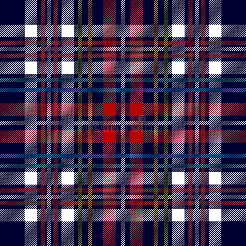 Classical Scottish Kilt Pattern. Stock Vector - Illustration of cotton ...