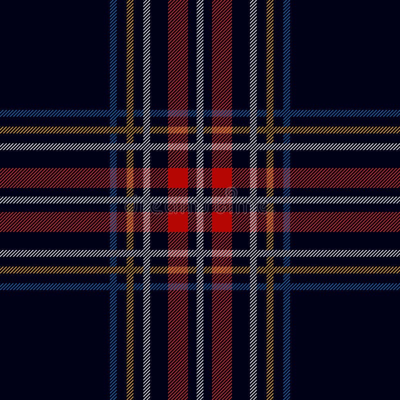 Classical Scottish Kilt Pattern. Stock Vector - Illustration of motif ...