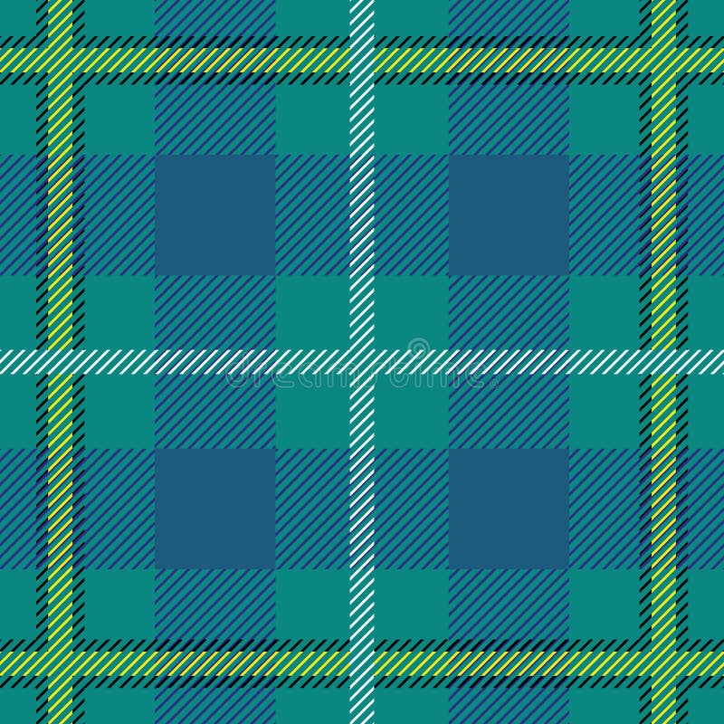 Traditional Scottish Kilt Pattern. Stock Vector - Illustration of black ...