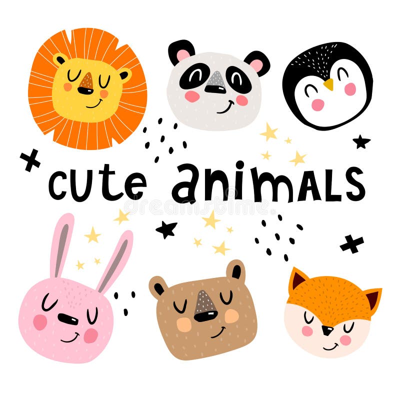 Animals Lettering Stock Illustrations – 9,597 Animals Lettering Stock ...