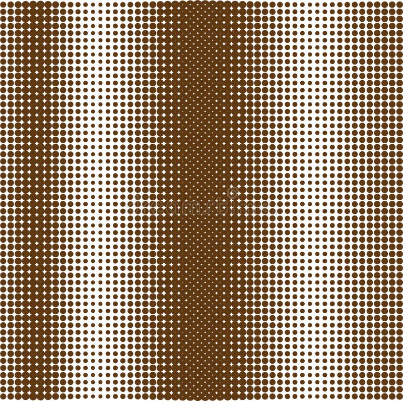 Brown Dots on White Surface Stock Illustration - Illustration of ...