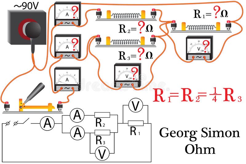 Ohm Law Stock Illustrations – 55 Ohm Law Stock Illustrations, Vectors ...