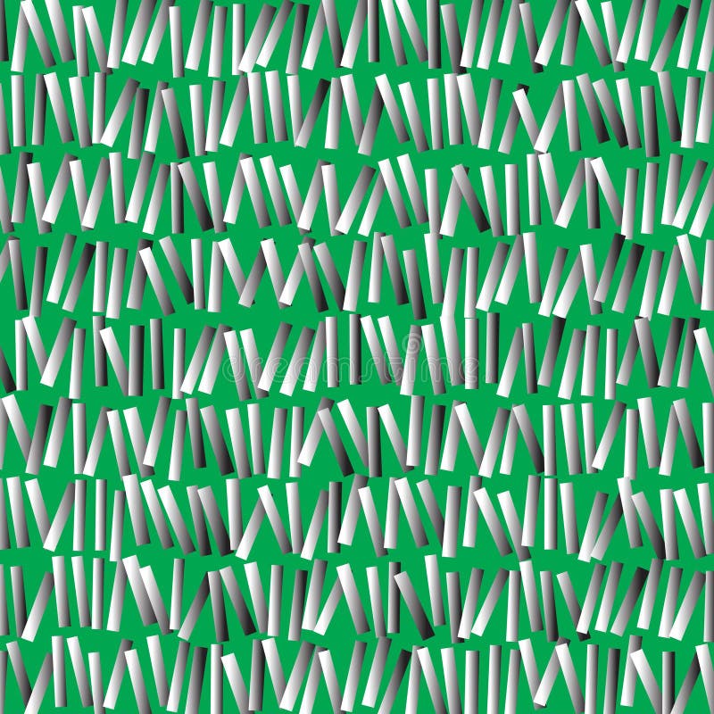 Abstract Metal Sticks on Green Surface Stock Vector - Illustration of ...
