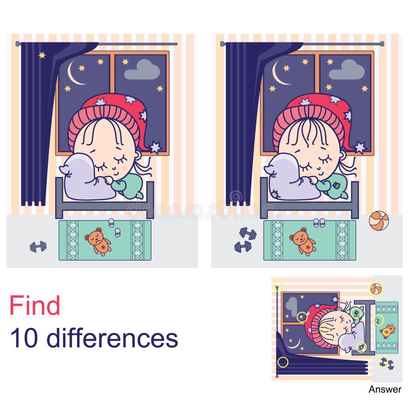 Find Differences Room Stock Illustrations – 205 Find Differences Room ...