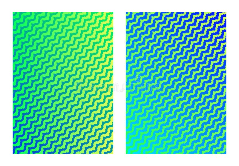 Vector Set of Glowing Neon Abstract Backgrounds. Isolated Illustrations ...