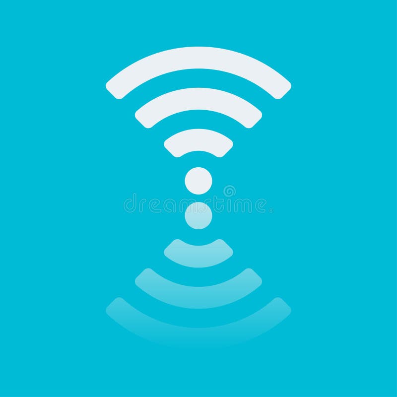 Wireless and Wifi Icon or Sign for Remote Internet Access. Podcast ...