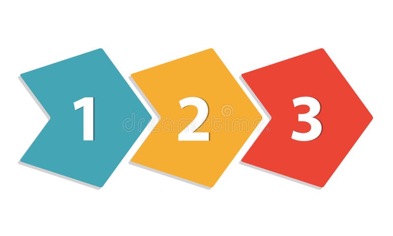 Next Step Arrows. Infographic Template and Design Element for Web ...