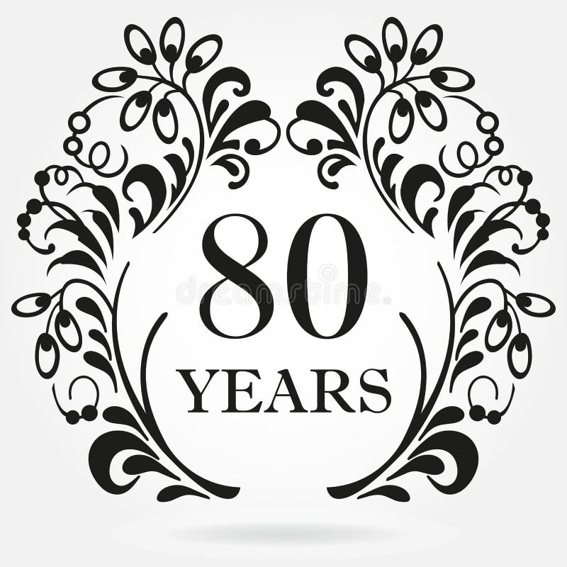 Number 80 Floral Stock Illustrations – 68 Number 80 Floral Stock ...