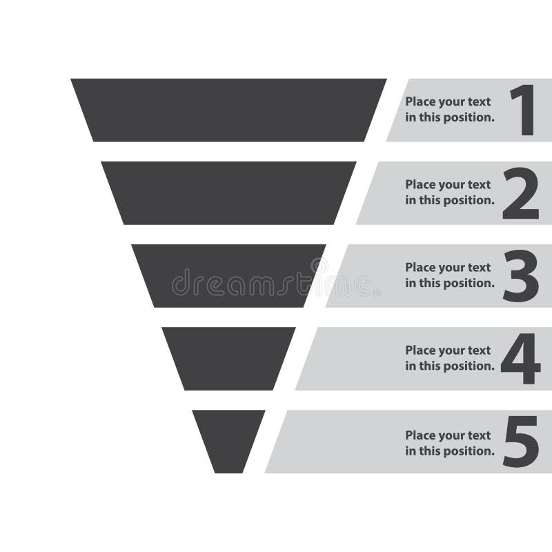 Funnel Symbol. Business Infographic and Web Design Element. Template ...