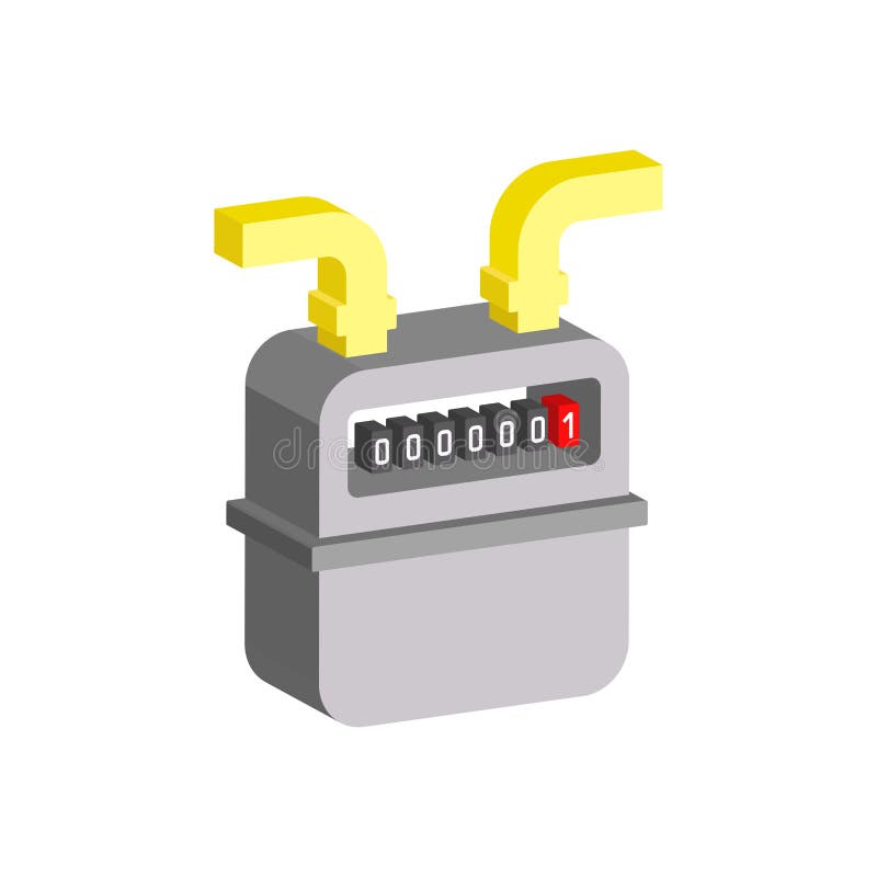 Natural Gas Meter Icon Stock Illustrations – 400 Natural Gas Meter Icon ...