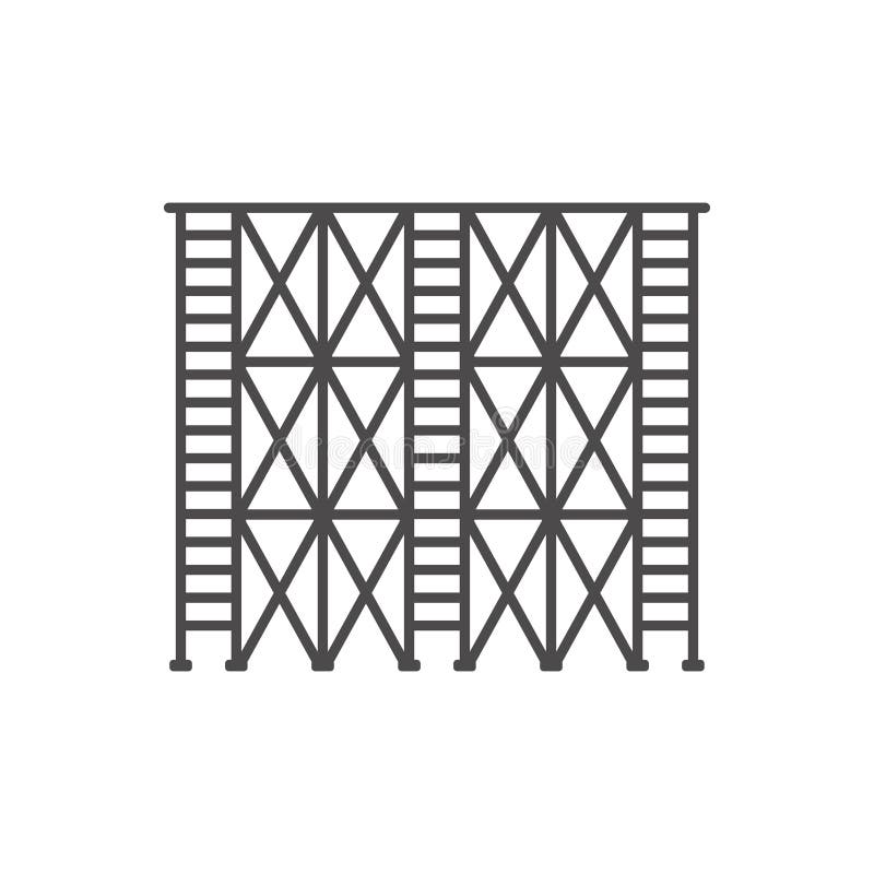 Scaffold Tower Stock Illustrations – 289 Scaffold Tower Stock ...