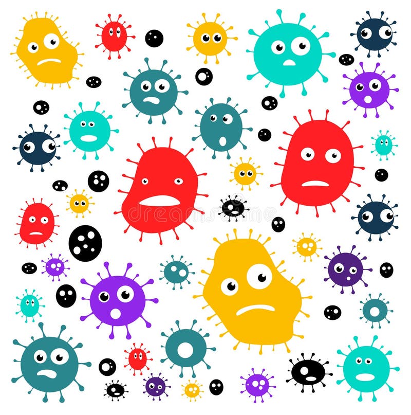 Scared Germ Microbe Stock Illustrations – 136 Scared Germ Microbe Stock ...