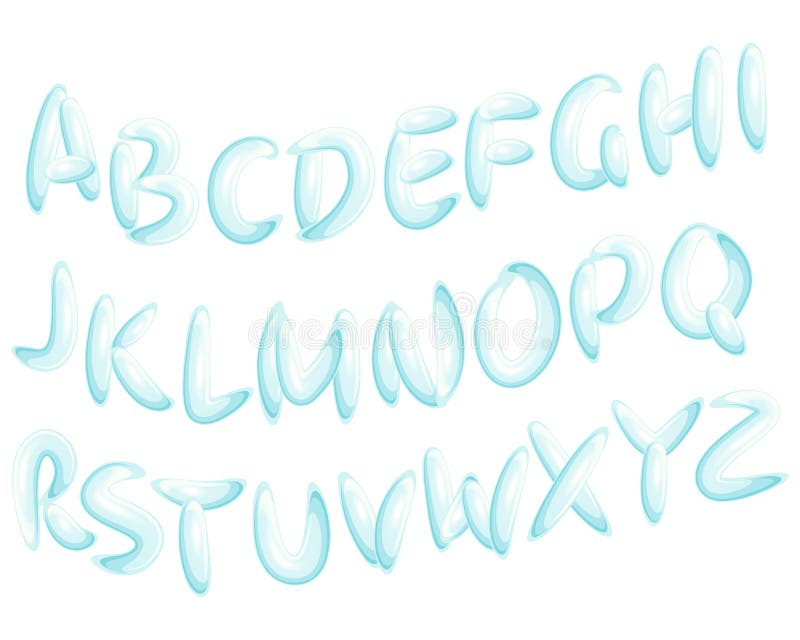 Blobs Letter Stock Illustrations – 98 Blobs Letter Stock Illustrations ...