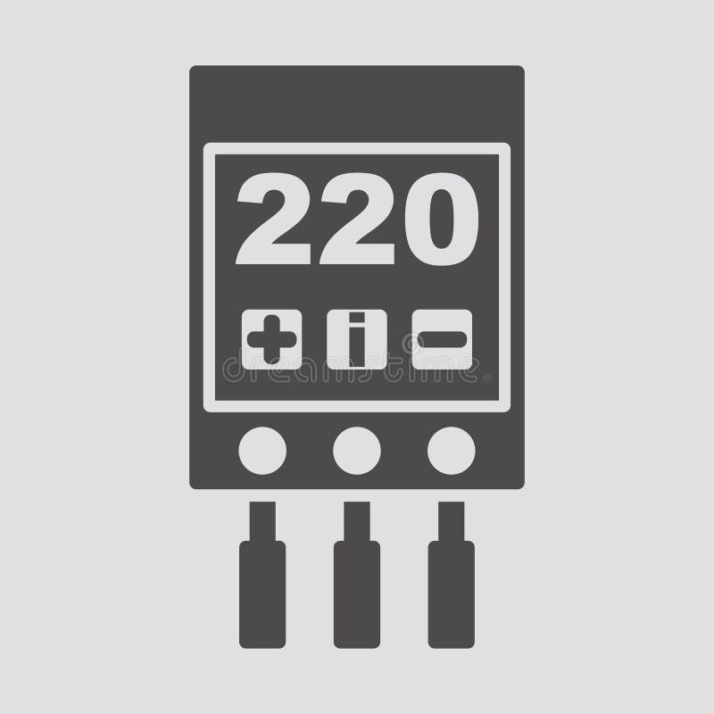 Voltage Relay Icon.Vector Illustration. Stock Vector - Illustration of ...