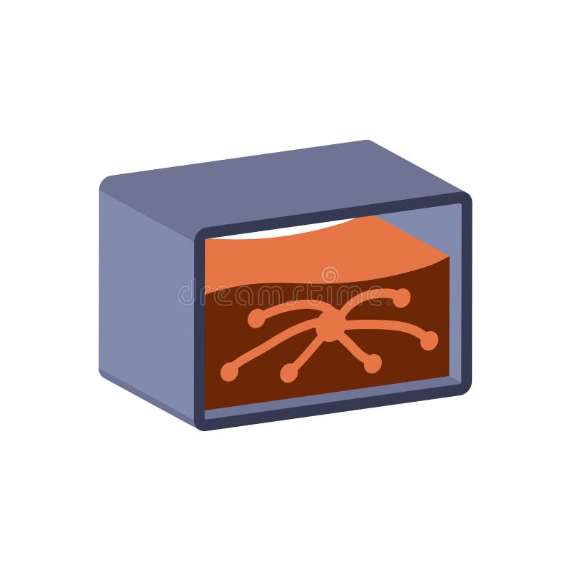 Ant Farm Icon.Isometric and 3D View. Stock Vector - Illustration of ...