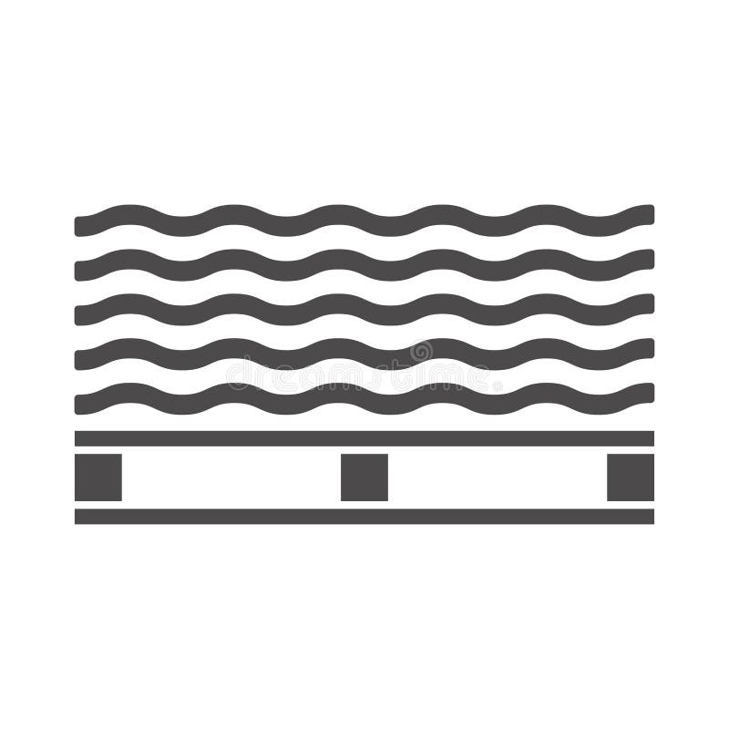 Roofing Slate on a Pallet Icon in a Flat Style.Vector Illustration ...