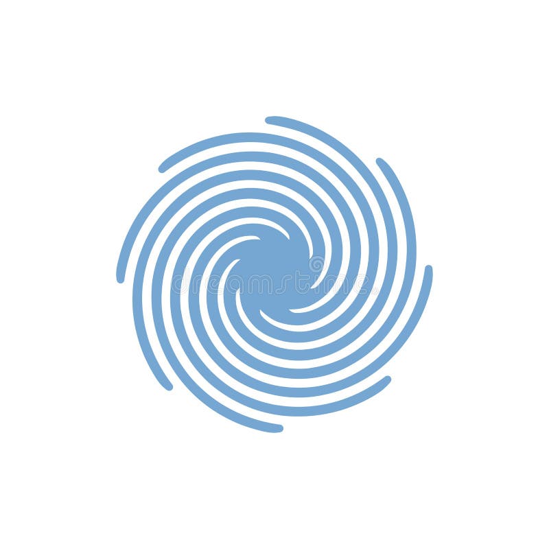 Whirlpool Icon in Flat Style Isolated on White Background. Stock Vector ...