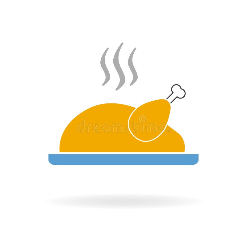 Cooked Thanksgiving Turkey stock illustration. Illustration of ...