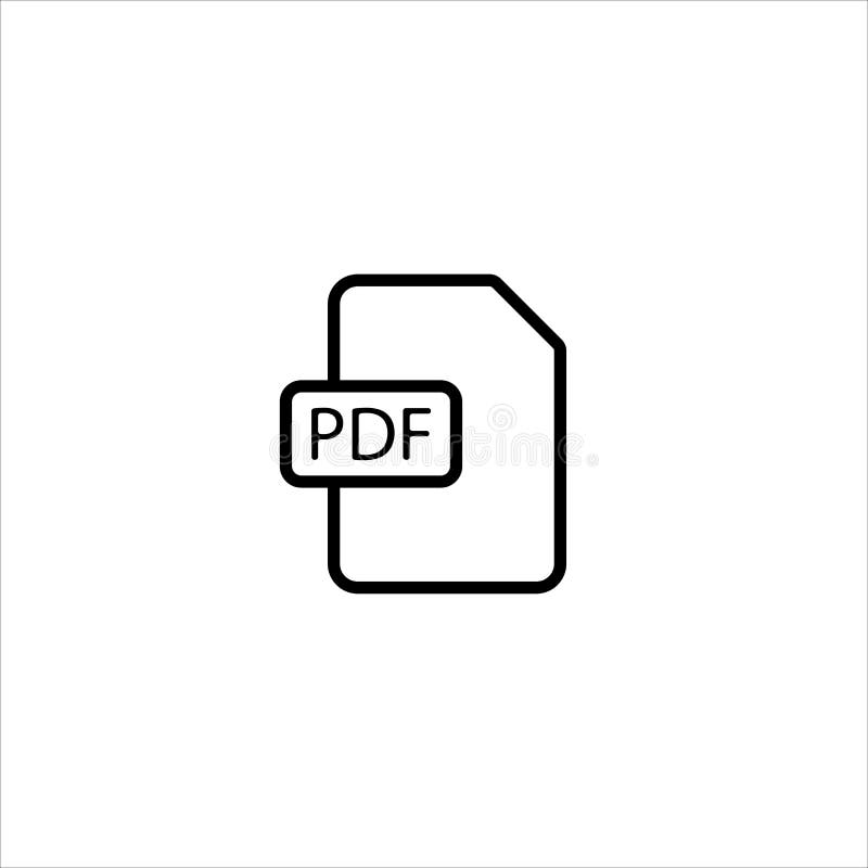 Print Pdf Icon Stock Illustrations – 1,380 Print Pdf Icon Stock ...