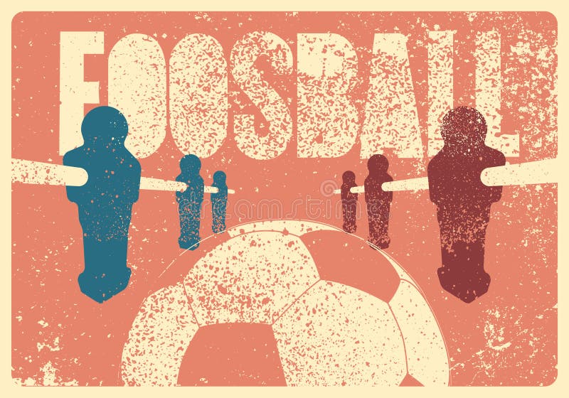 Foosball Poster Stock Illustrations – 72 Foosball Poster Stock ...