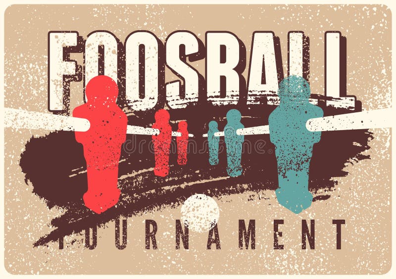 Foosball Poster Stock Illustrations – 72 Foosball Poster Stock ...