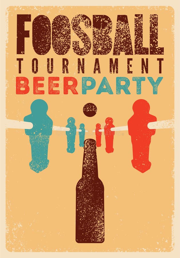 Foosball Poster Stock Illustrations – 72 Foosball Poster Stock ...