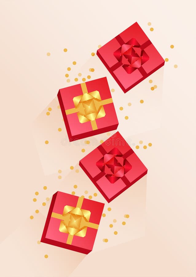 Website Banner. Modern Flat Vector Concept Illustration of Boxes ...