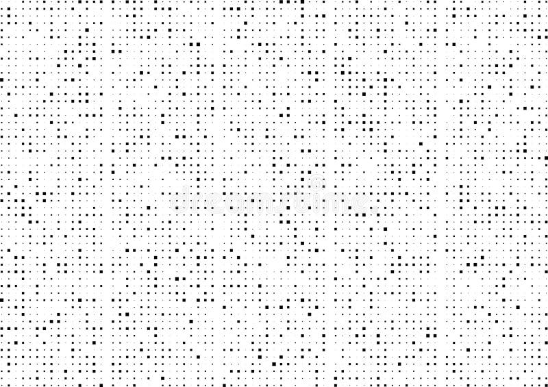 Different-sized Squares As an Data Array Proceeding, Vector ...