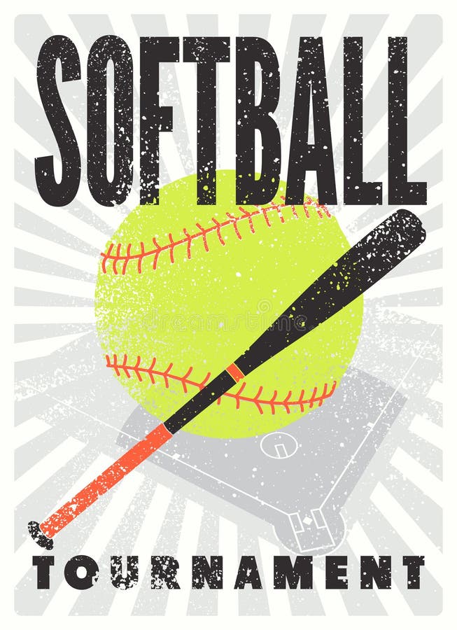 Softball Stock Illustrations – 21,008 Softball Stock Illustrations ...