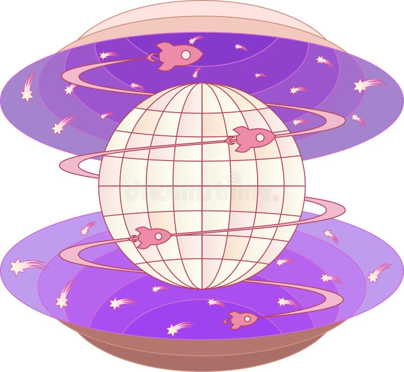 Cosmos Shell with Pearl Planet – Universe and Balance Stock ...