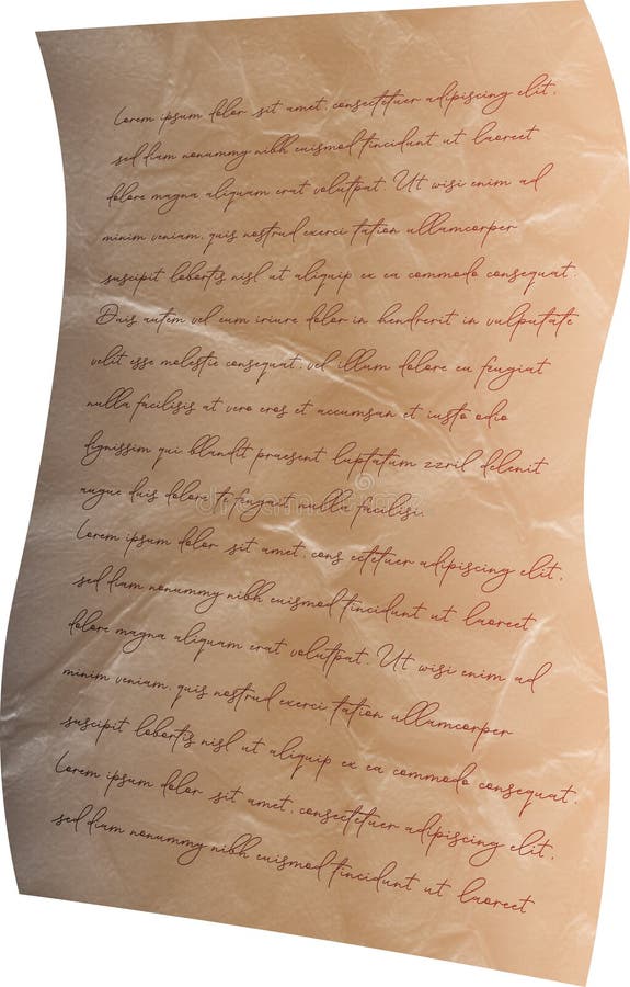 Old paper scroll stock vector. Illustration of textile - 368089218