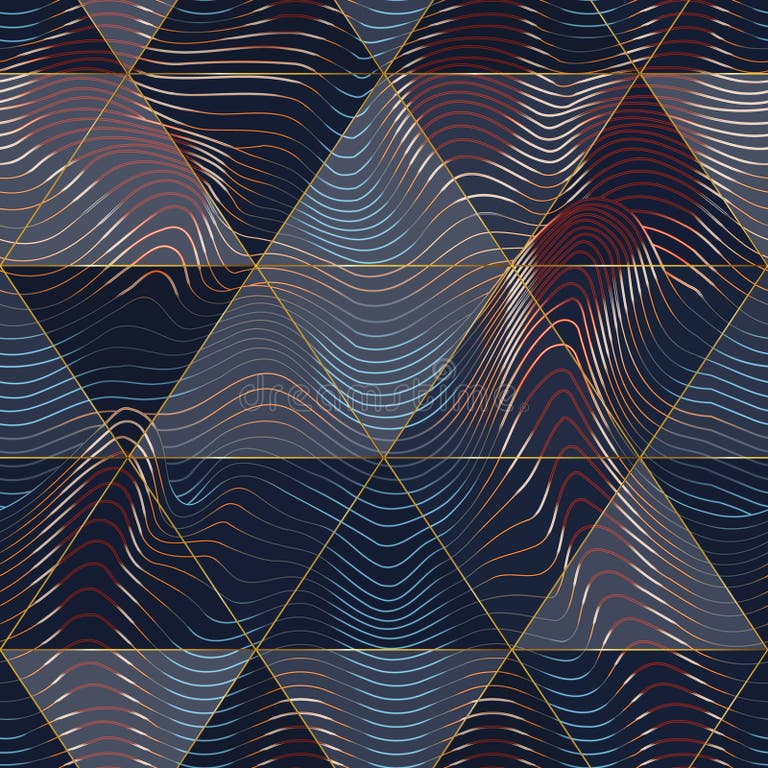 Ð¡opper Ñ olor Stripes Seamless Pattern Stock Illustration ...