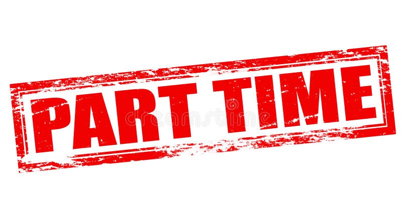 Part time 库存例证. 插画 包括有 墨水, 混杂, 红色, 长方形, 橡胶, 部分, 格朗基 - 109042250