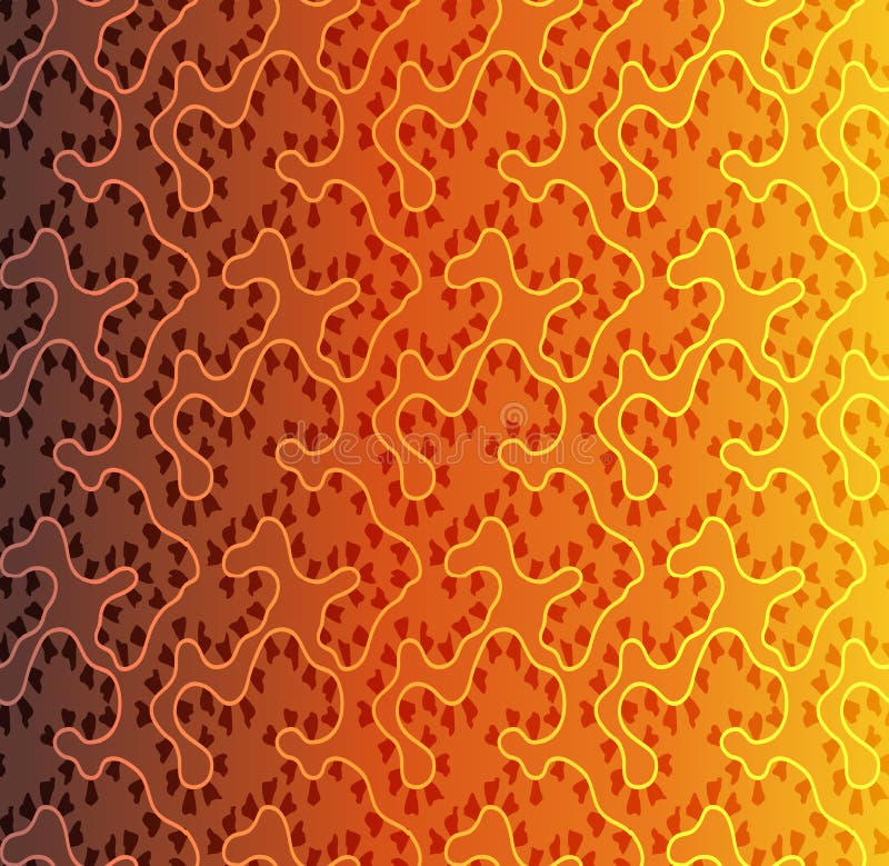 Irregular Shape Pattern Seamless on Colorful Gradients Background ...