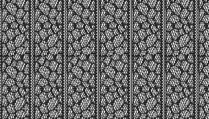 Vector Seamless Pattern. Jacquard Mesh Lace Fabric Stock Vector ...