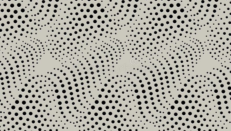Metal Perforated Pattern Texture Mesh Background.Vector Seamless ...