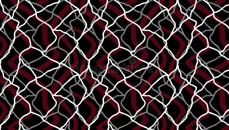 Confusing Lines Watermark Abstract Seamless Pattern Stock Vector ...