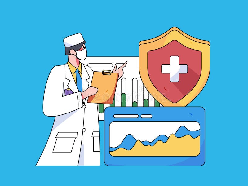 Medical Characters Fighting the Epidemic Flat Vector Concept Operation ...