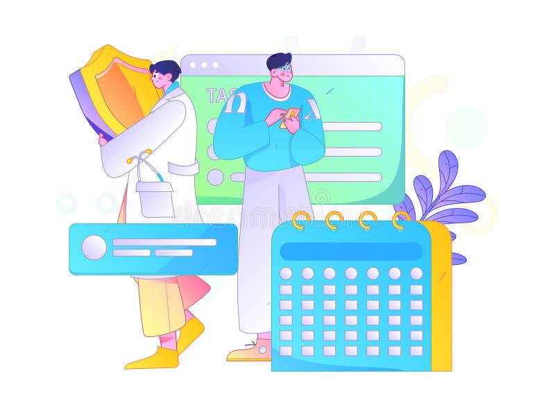 Medical Characters Fighting the Epidemic Flat Vector Concept Operation ...