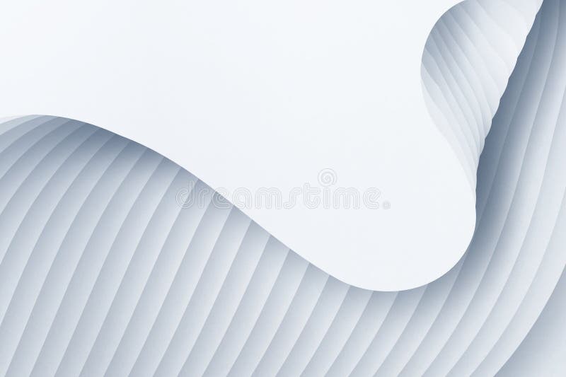 3D Rendering Silver White Wave Texture Line Texture Stock Illustration ...
