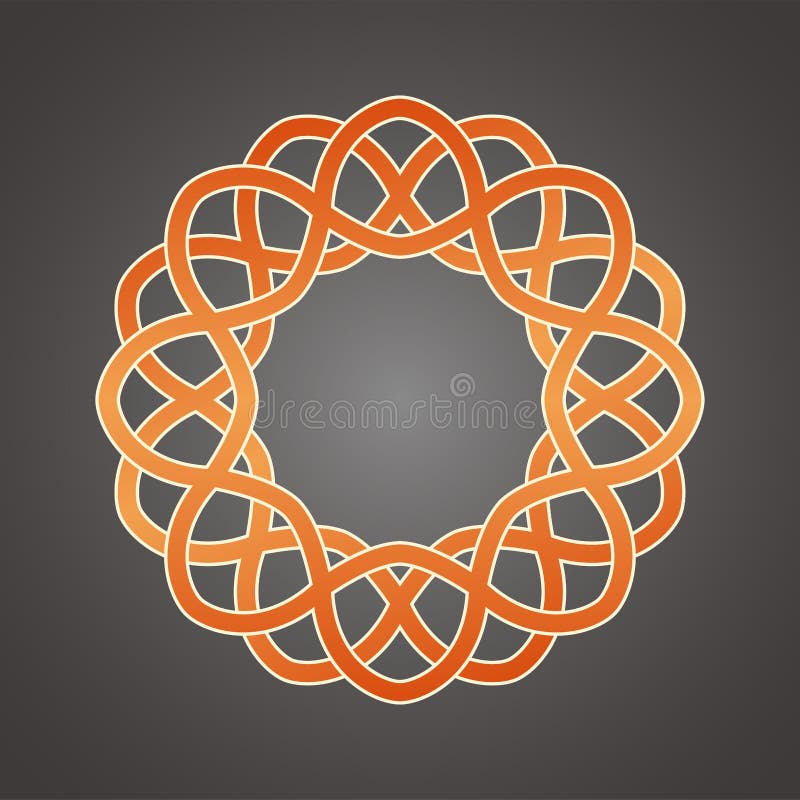 Overlapping Infinite Loop Abstract Vector. Stock Vector - Illustration ...
