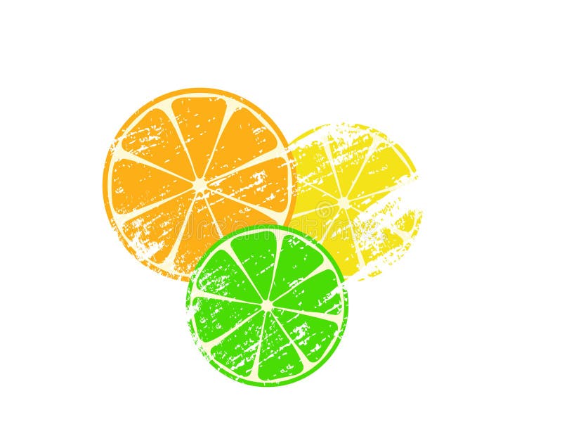 柑橘grunge 向量例证. 插画 包括有 符号, 向量, 片式, 自然, 柠檬, 柑橘, 果子, 热带, 破旧 - 8489090