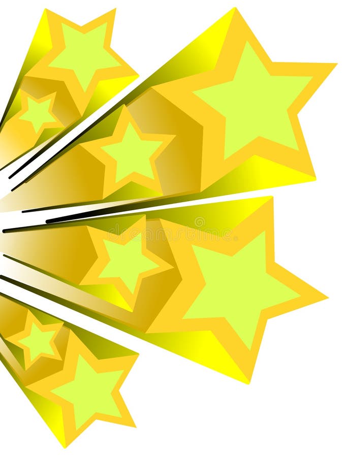 Colorful Shooting Stars Isolated 库存例证 - 插画 包括有 彗星, 星系: 37161600