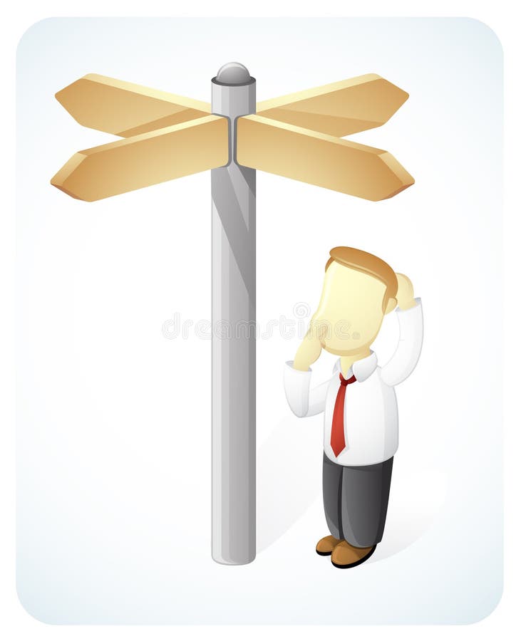 方向标 库存例证. 插画 包括有 选择, 定向, 设备, 目的地, 交叉路, 户外, 想法, 旅行, 运输 - 32399263