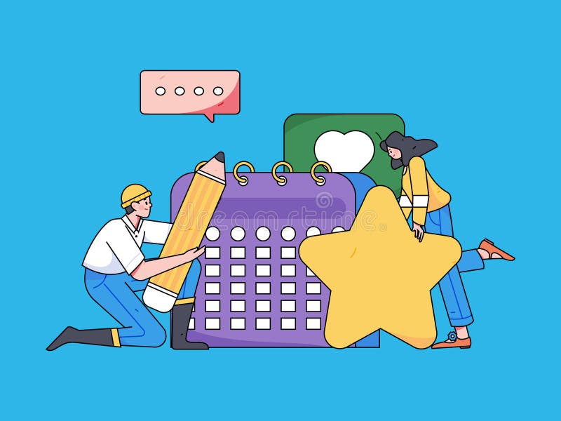 Check-in Character Flat Vector Concept Operation Illustration Stock ...