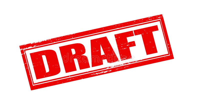 Draft 库存例证. 插画 包括有 印花税, 长方形, 项目, 格朗基, 橡胶, 墨水, 概念, 计划 - 108758582
