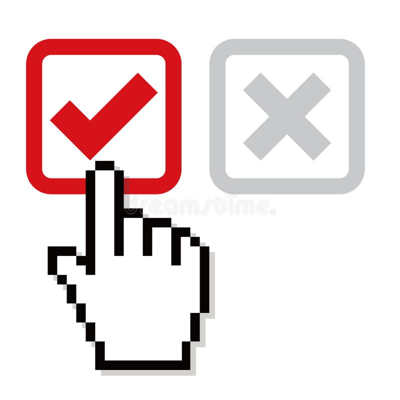 Select Right 向量例证. 插画 包括有 选项, 帮助, 设备, 人们, 男人, 例证, 商业 - 42325151