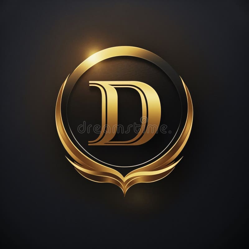 金字母d徽标设计模板. 豪华字母d徽标设计 库存例证. 插画 包括有 豪华, 编号, 要素, 独自一个 - 318666868
